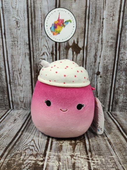 Squishmallows | Toys | Squishmallows 5 Cinnamon The Pink Yogurt ...